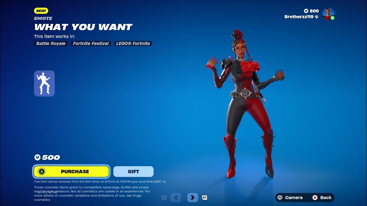 New "What You Want Emote"!! New "Briar Of The Thorn" Skin!! |Fortnite ...