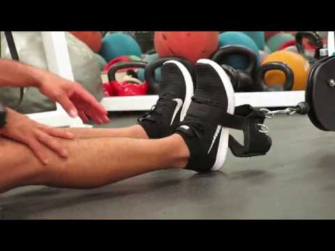 Cable Shin Pulls [ Ankle Dorsiflexion ] - YouTube
