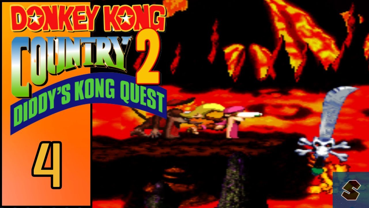 Donkey Kong Country 2 - Episode 4: Kleever's Krazy Kiln - YouTube