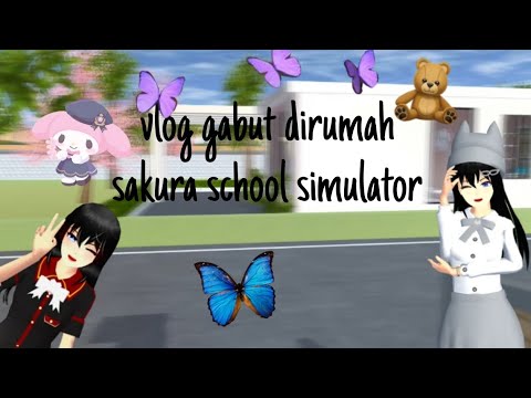 vlog gabut [[sakura school simulator ]]baca deks - YouTube