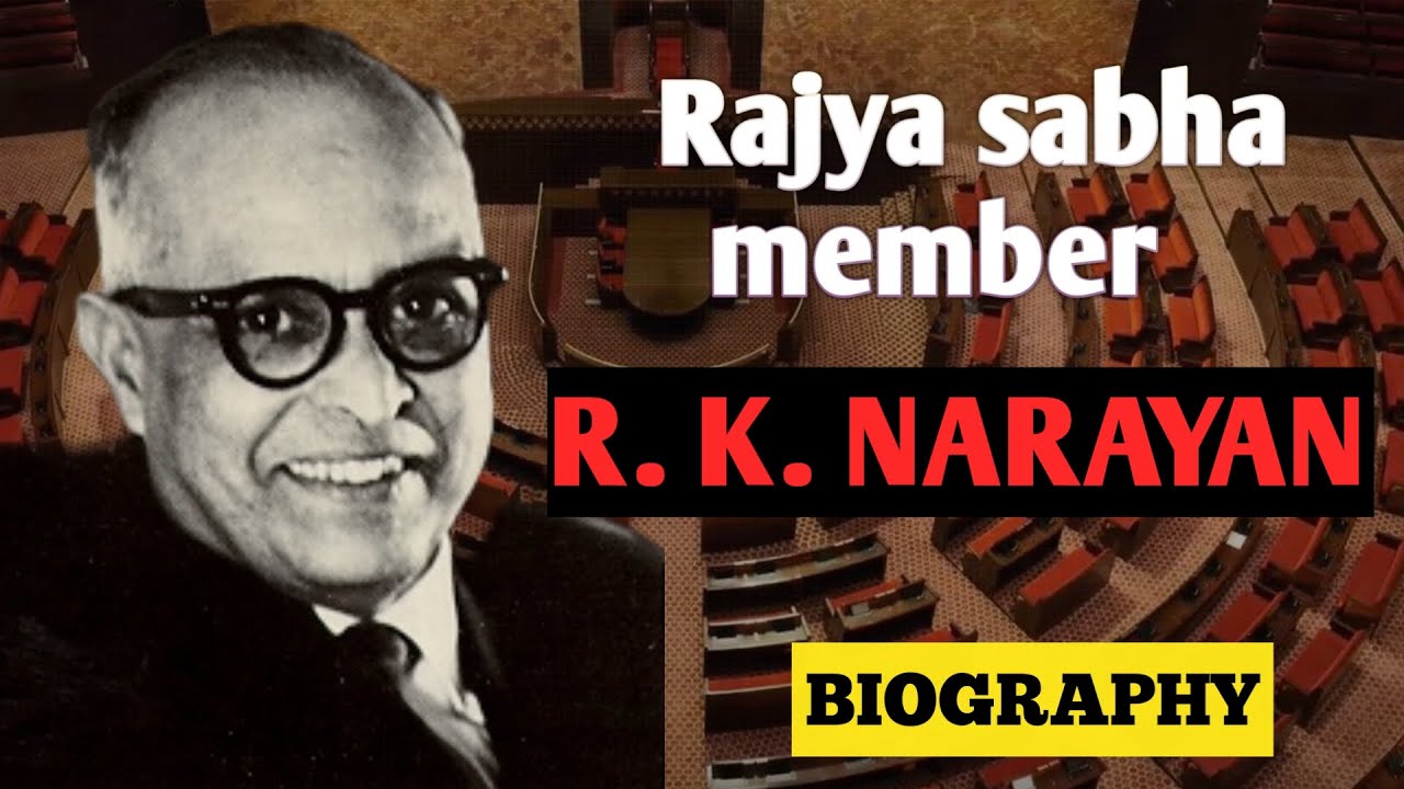 Rk Narayan biography l Writer and Novelist l Former Rajya sabha member ...