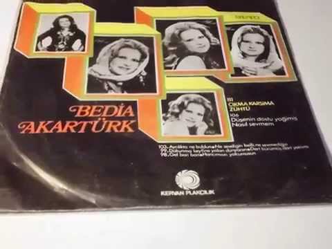 bedia akartürk akarturk , çıkma karşıma , zühtü PLAK RECORD 7\