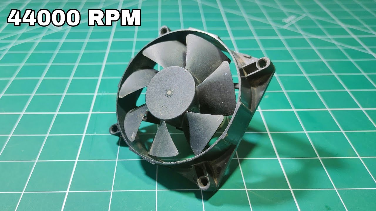 Make A High Speed Fan Using By Old CPU Fan | Jet Engine - YouTube