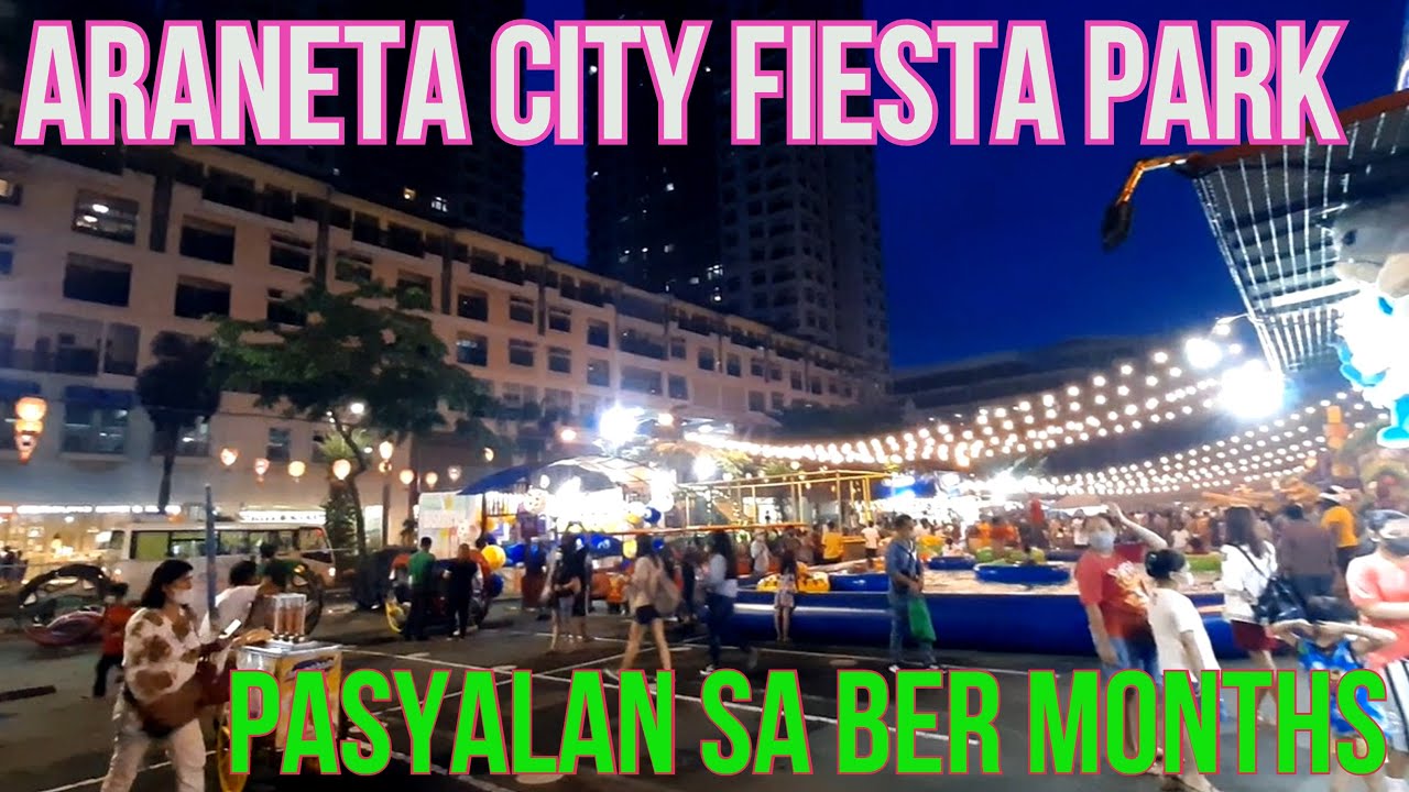 Araneta City Fiesta Park bagong pasyalan sa Cubao - YouTube
