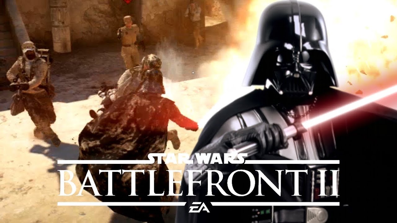 DARTH VADER en STAR WARS BATTLEFRONT 2 (GAMEPLAY) - YouTube