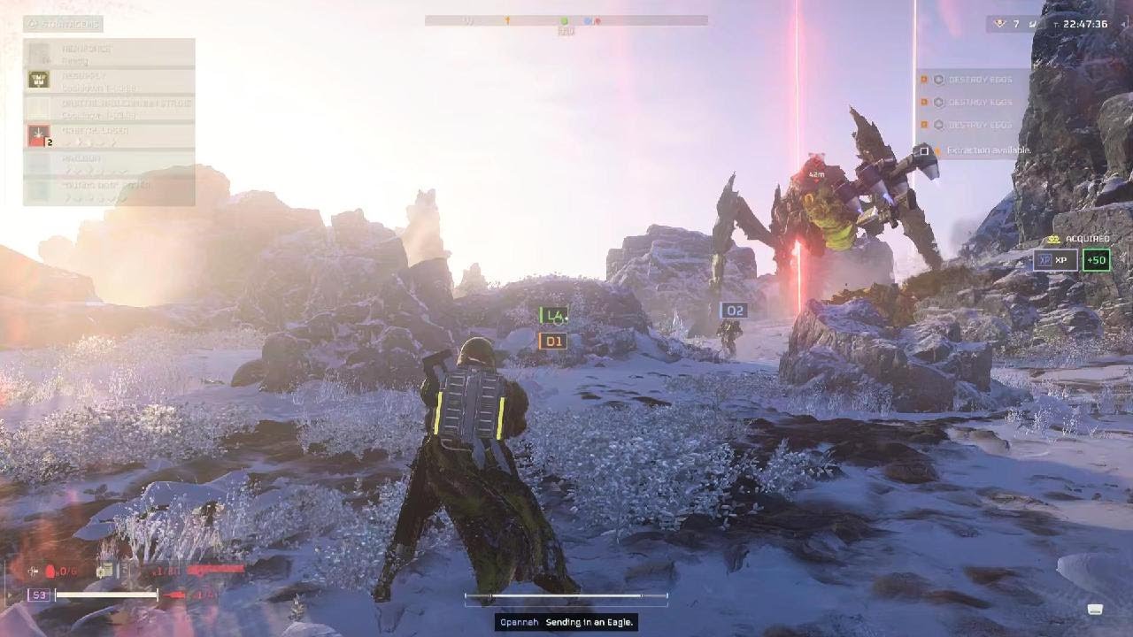 HELLDIVERS 2 LIBERATING HEETH - YouTube