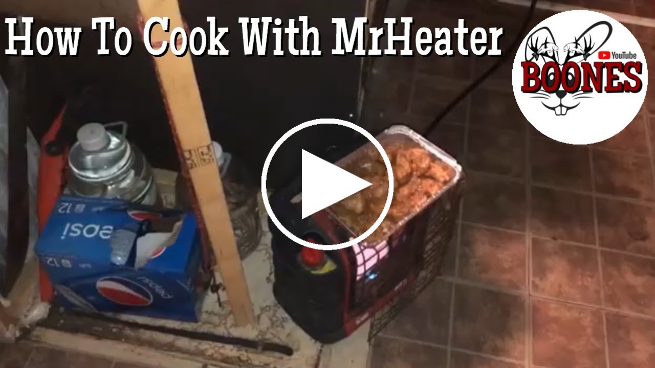 How to cook with Mr heater - YouTube