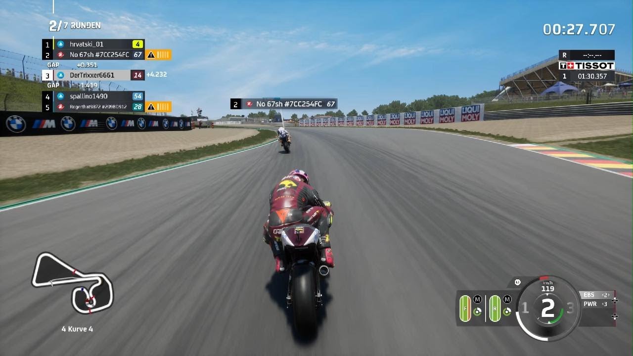 MotoGP24 Gameplay PS 5 Moto2 online open Lobby - YouTube
