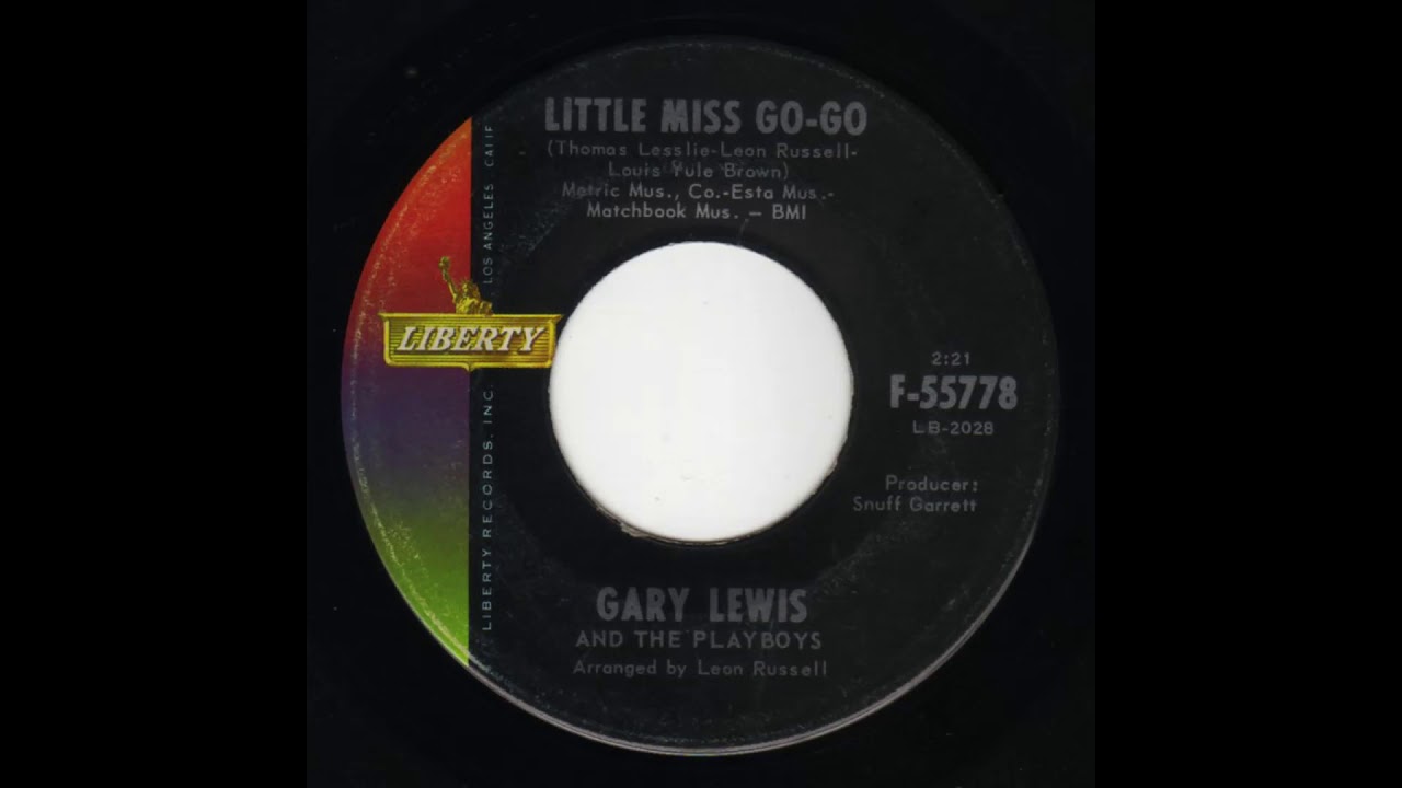 Gary Lewis (w P.F.Sloan & Steve Barri) - Little Miss Go-Go (Digitally ...