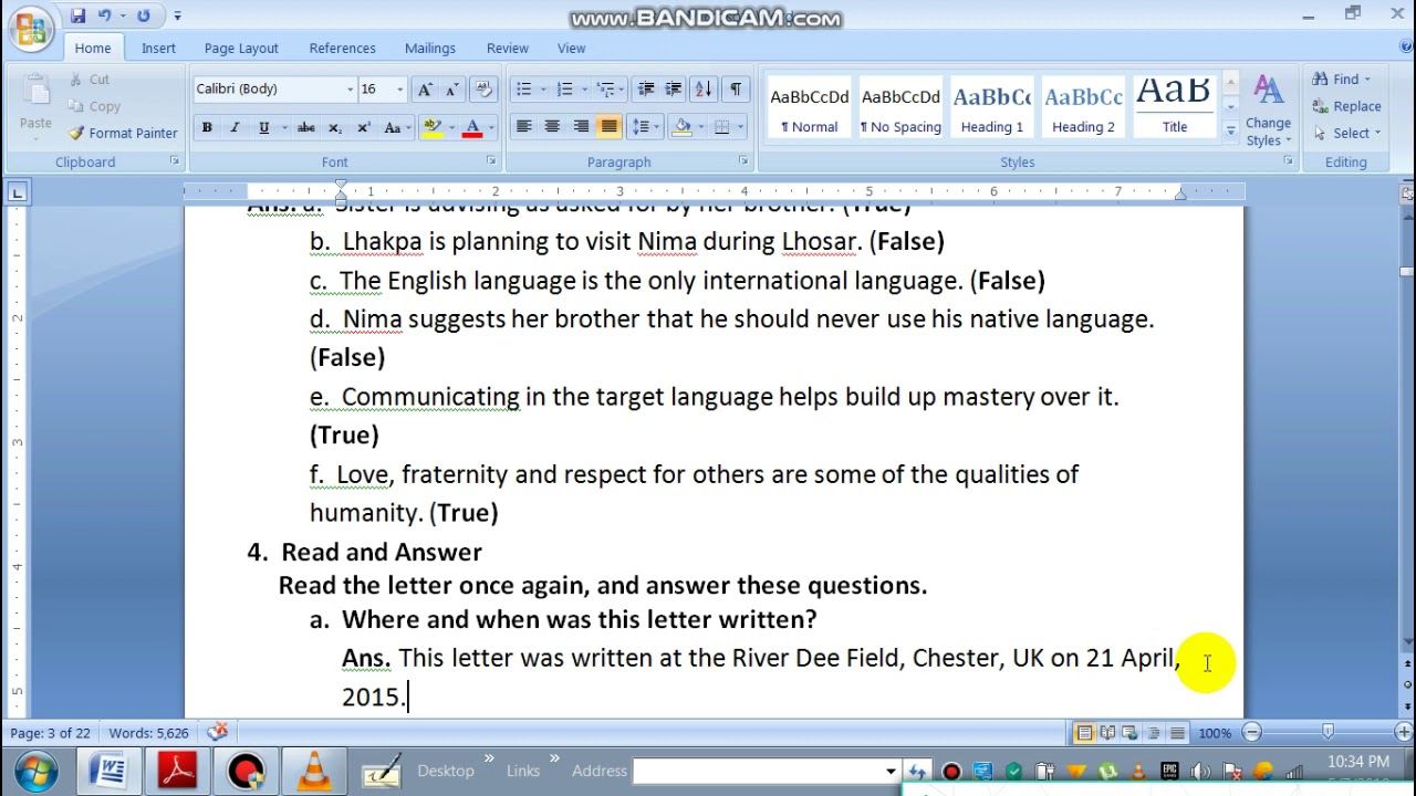 Class 9 English unit 2 - YouTube