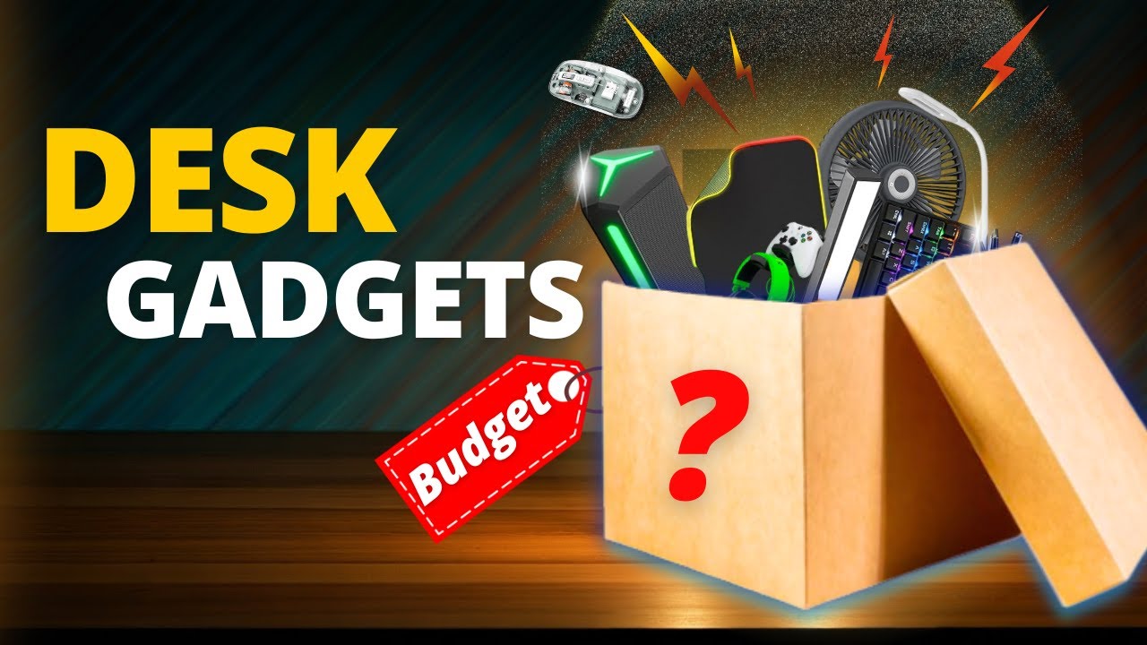 Top 7 Must-Have Desk Gadgets to Upgrade Your Workspace in 2025 - YouTube