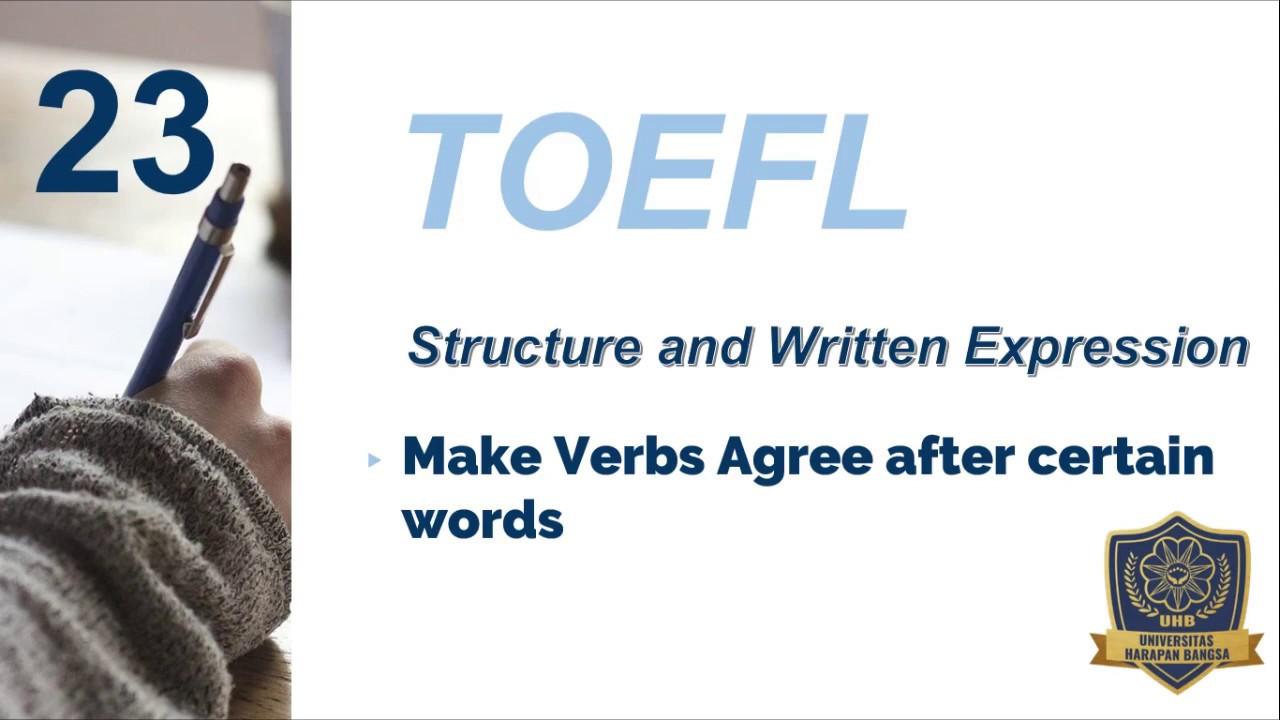 Structure Skill 23 - YouTube