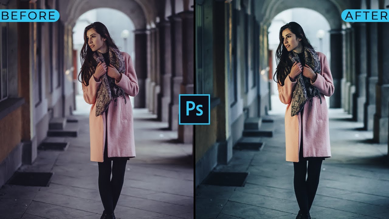 Create the Clarendon Photo Filter in Adobe Photoshop - YouTube