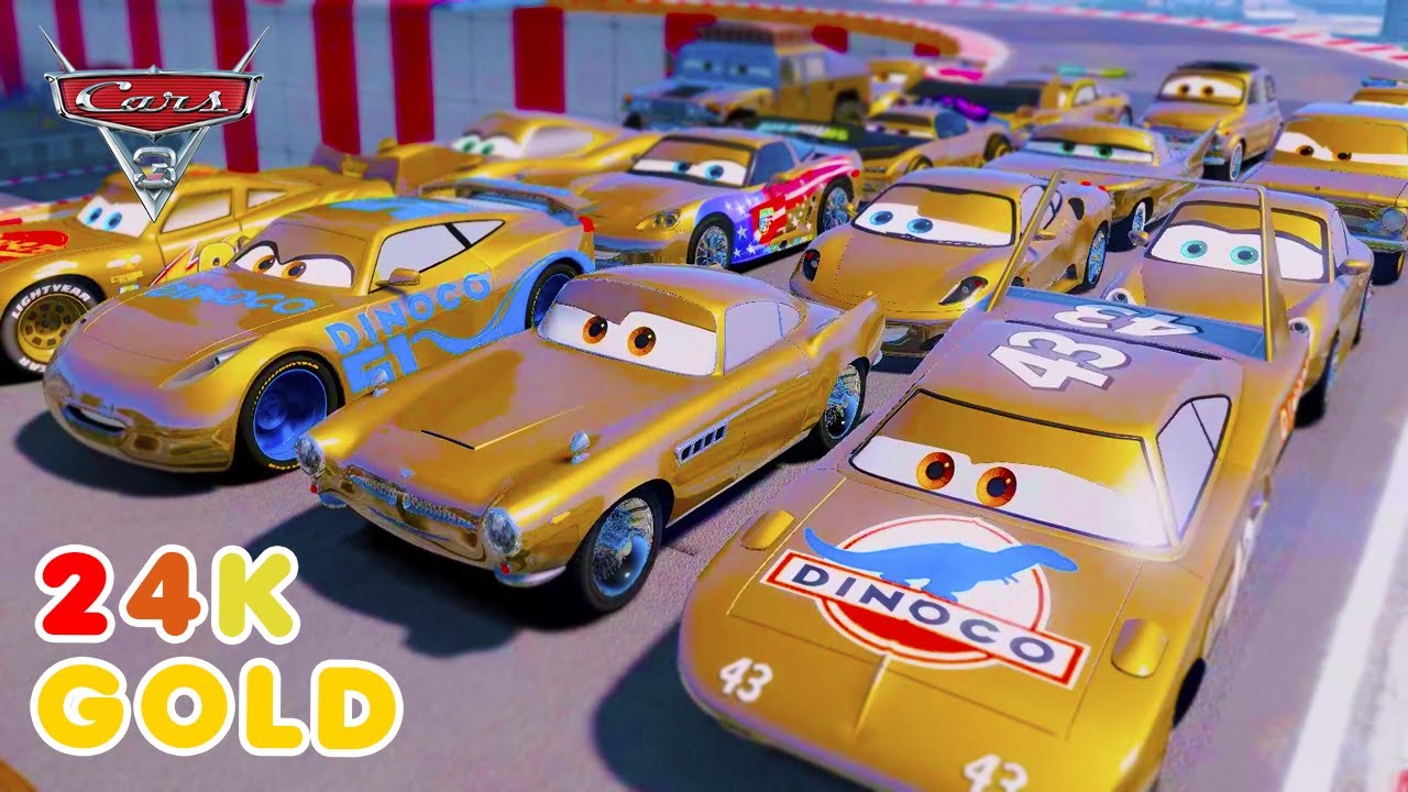 Jackson Storm Cars 3 Dinoco Lightning "Rayo McQueen" McQueen Stream ...