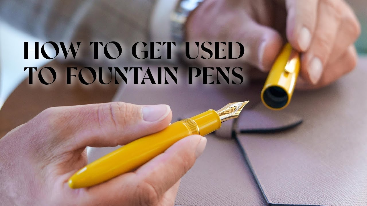 How to Get Used to Using a Fountain Pen Daily – Proven Tactic - YouTube