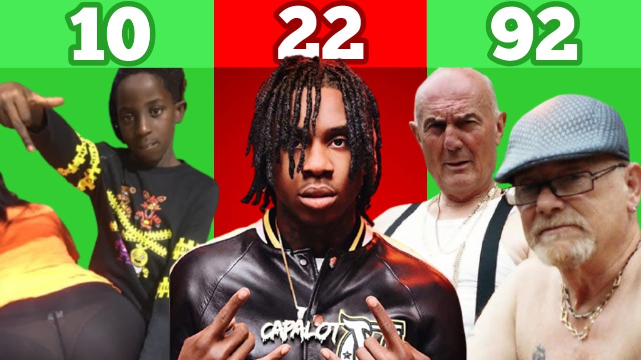BEST RAPPERS BY AGE! (10 - 92 Years Old) - YouTube