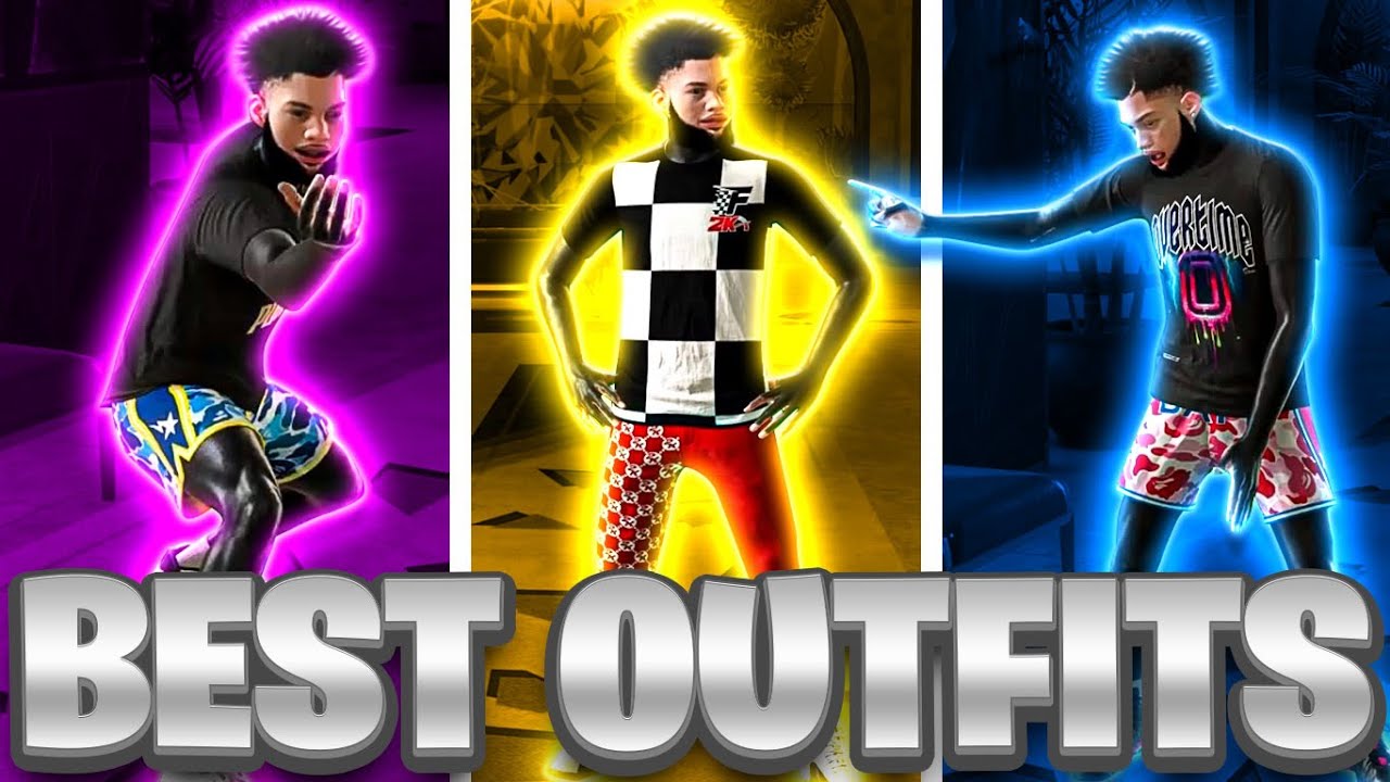 *NEW* DRIPPIEST OUTFITS ON NBA 2K21! LOOK LIKE A DEMON COMP STAGE ...