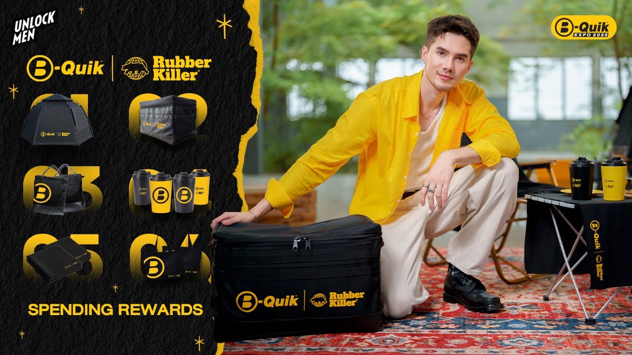 B-QUIK EXPO 2025 | B-QUIK X RUBBER KILLER - YouTube