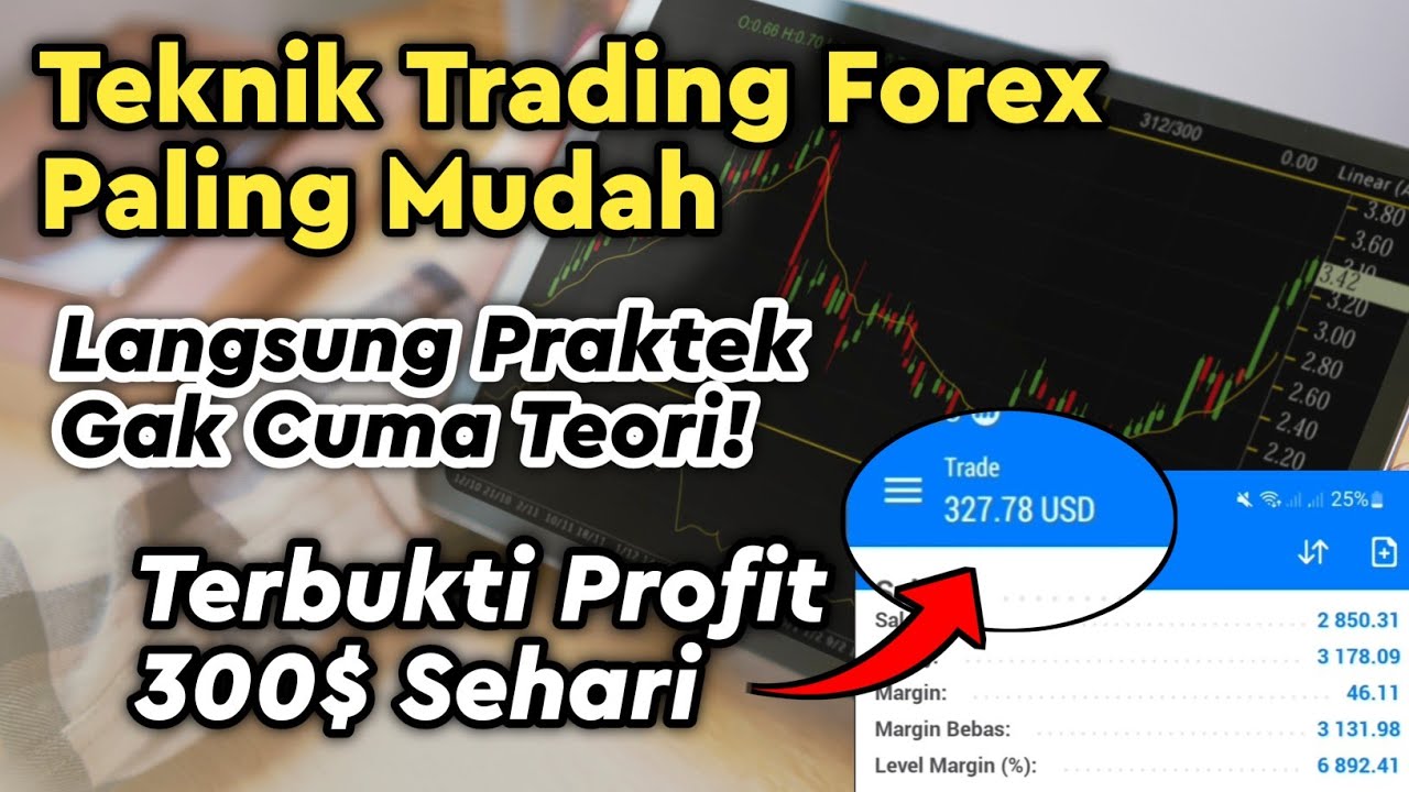 Pemula Profit 300$ Sehari || Belajar Teknik Trading Forex Yang Simple ...
