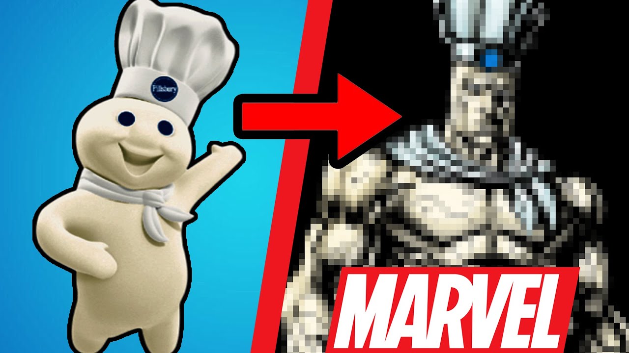 Drawing BRAND MASCOTS as MARVEL AVENGERS? - YouTube