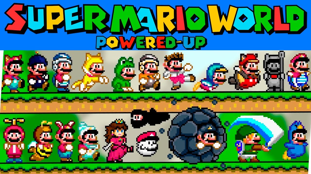 Super Mario World Powerup 100% Platinado A Gameplay Mais Completa 🔴AO ...