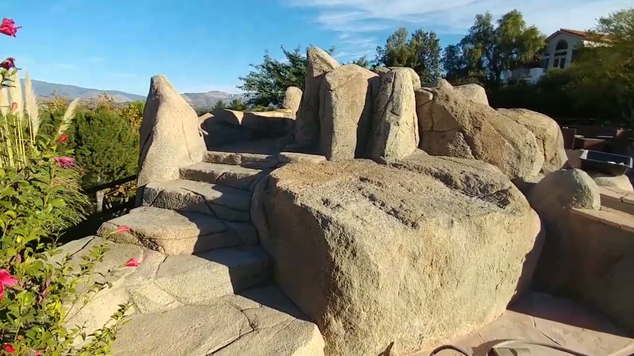 ‎Fake Rock WATERFALL, START TO FINISH, 2017, Shorty video - YouTube