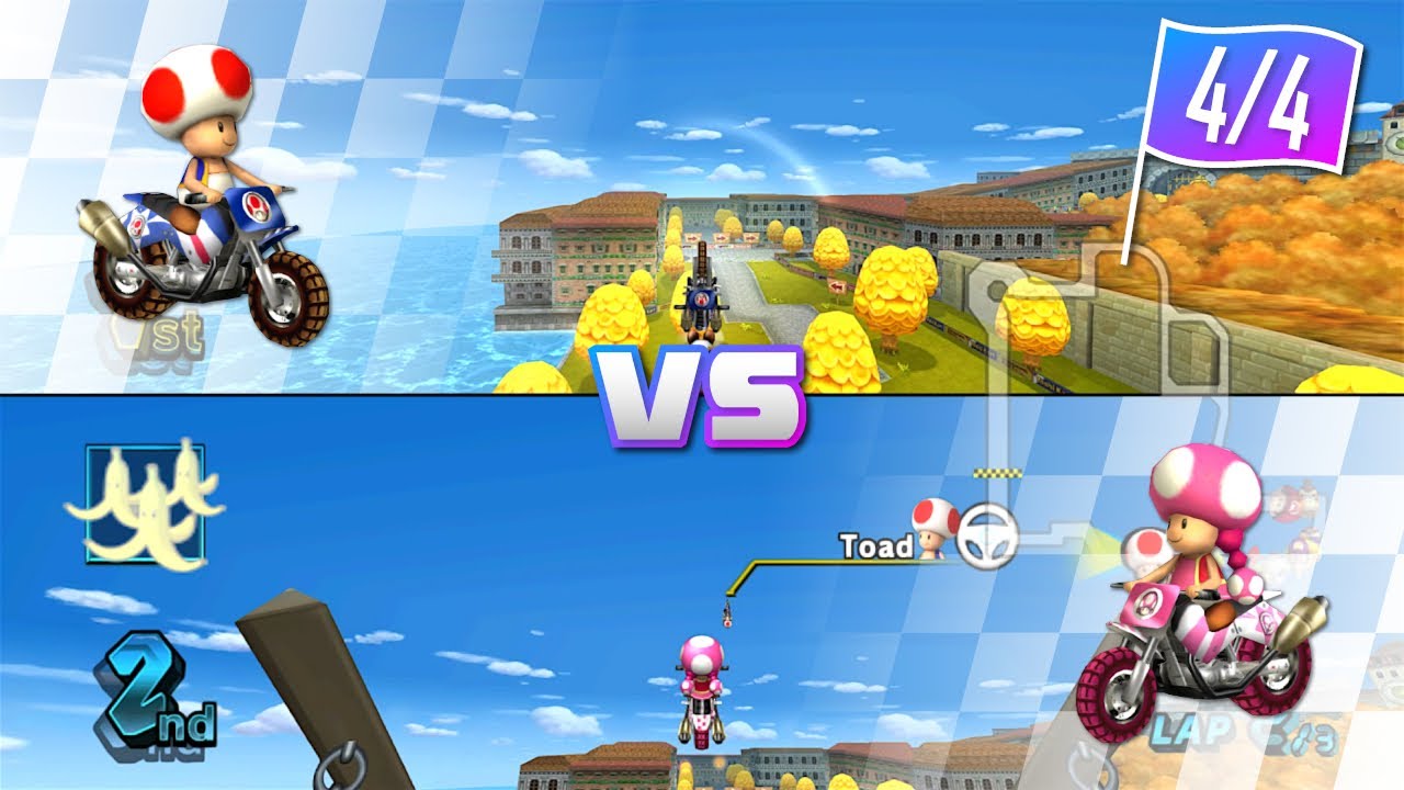 Toad vs Toadette on all Courses (Standard Bike S) [Part 4/4] - Mario ...