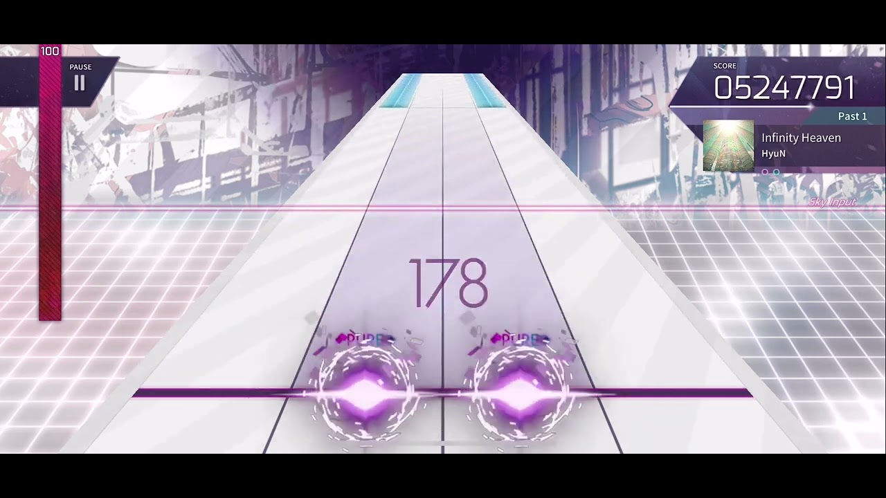 [Arcaea] Infinity Heaven (PST 1) PURE MEMORY - YouTube