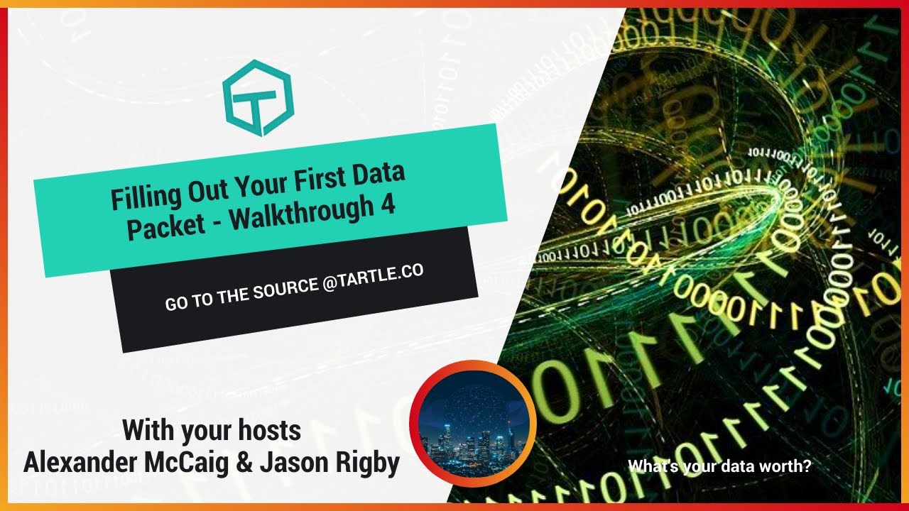Filling Out Your First Data Packet - Walkthrough 4 - YouTube