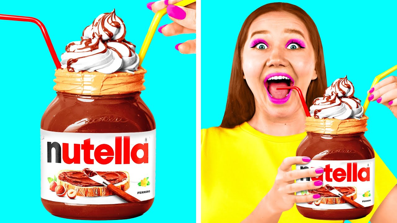 Cooking Simple Hacks with Nutella Challenge | Crazy Ideas To Cook by FUN FOOD - YouTube