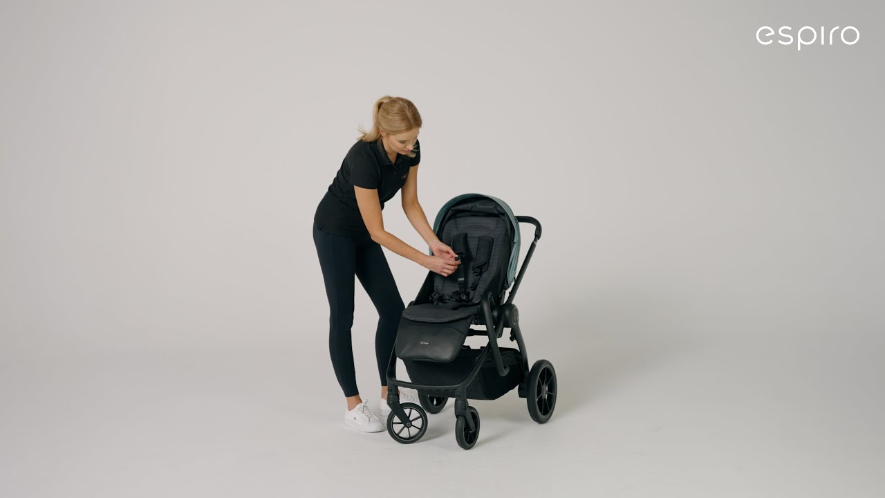 INSTRUKCJA OBSŁUGI: wózek spacerowy espiro yoga - YouTube