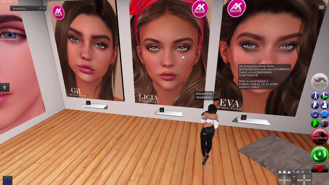 Second Life Full mesh Body and Bento Head $651L - YouTube