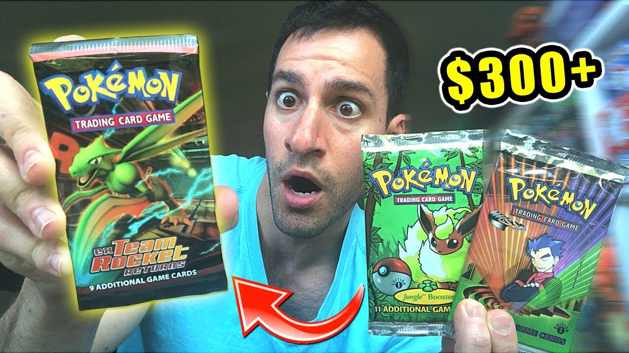 *OPENING INCREDIBLY RARE POKEMON CARDS!* Crazy ULTRA RARE Booster Packs ...