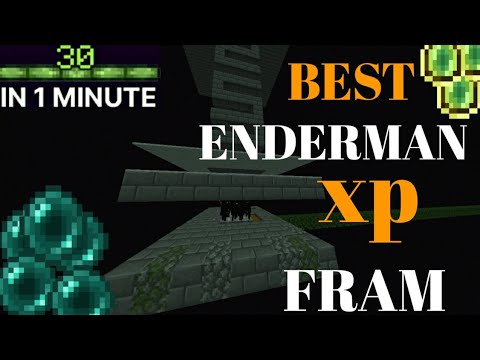 The best enderman xp farm in Minecraft 1.21 - YouTube