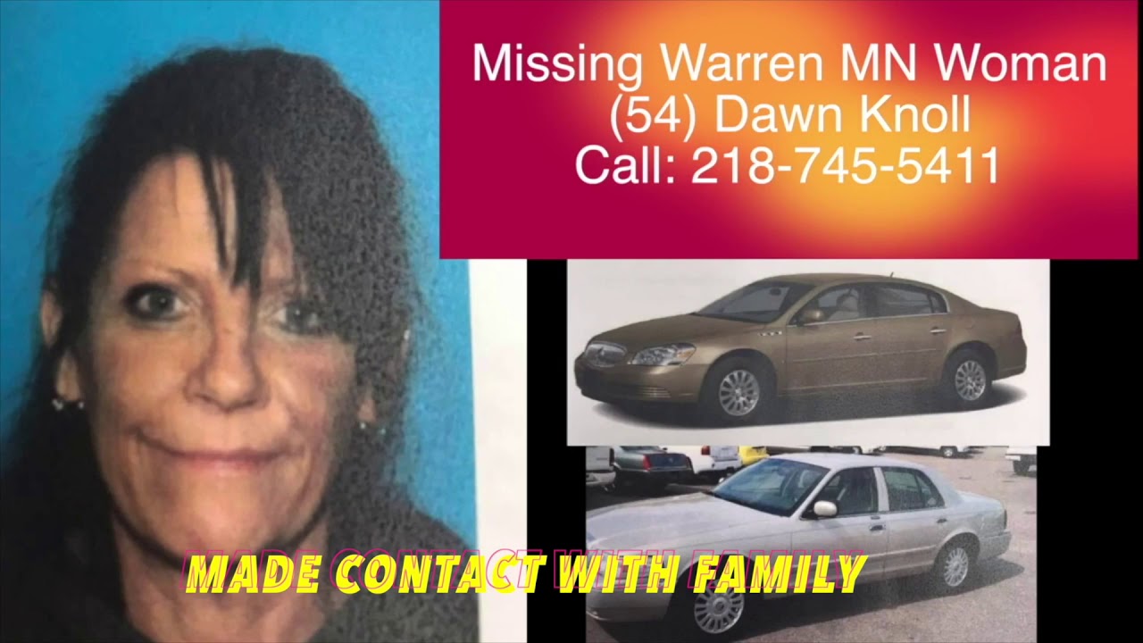 Missing Warren, Minnesota Woman Is O.K. - YouTube