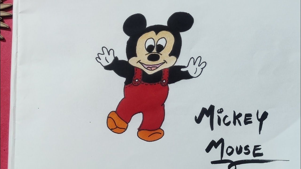 part 27 #how to draw Mickey mouse #viral Miki mouse drawing#trending ...