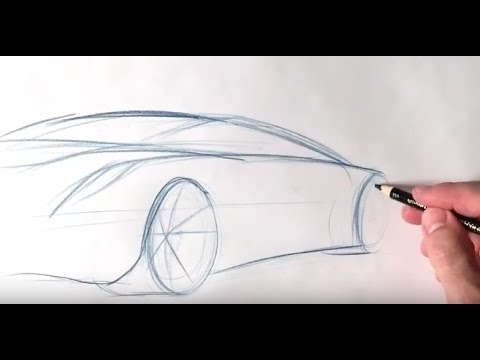 Car Design Sketch Tools and Perspective Demo / 30 Days of Show and Tell ...
