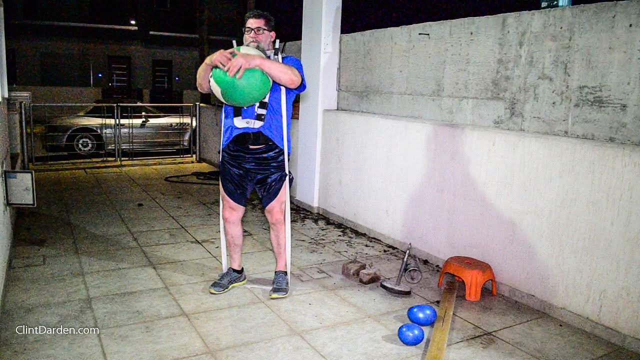 Outdoor Strongman Accessory Work! - YouTube