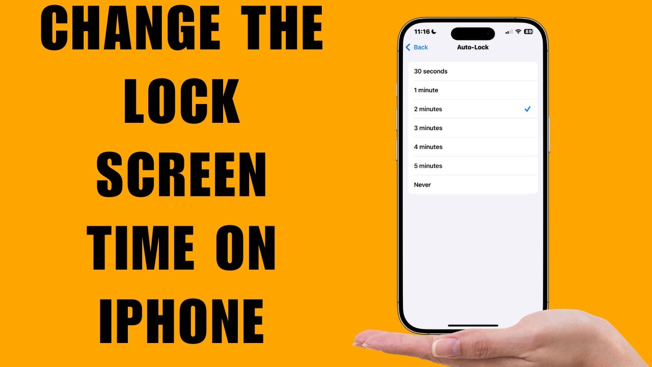 How to Change the Lock Screen Time on iPhone - Full Guide in 2025 - YouTube