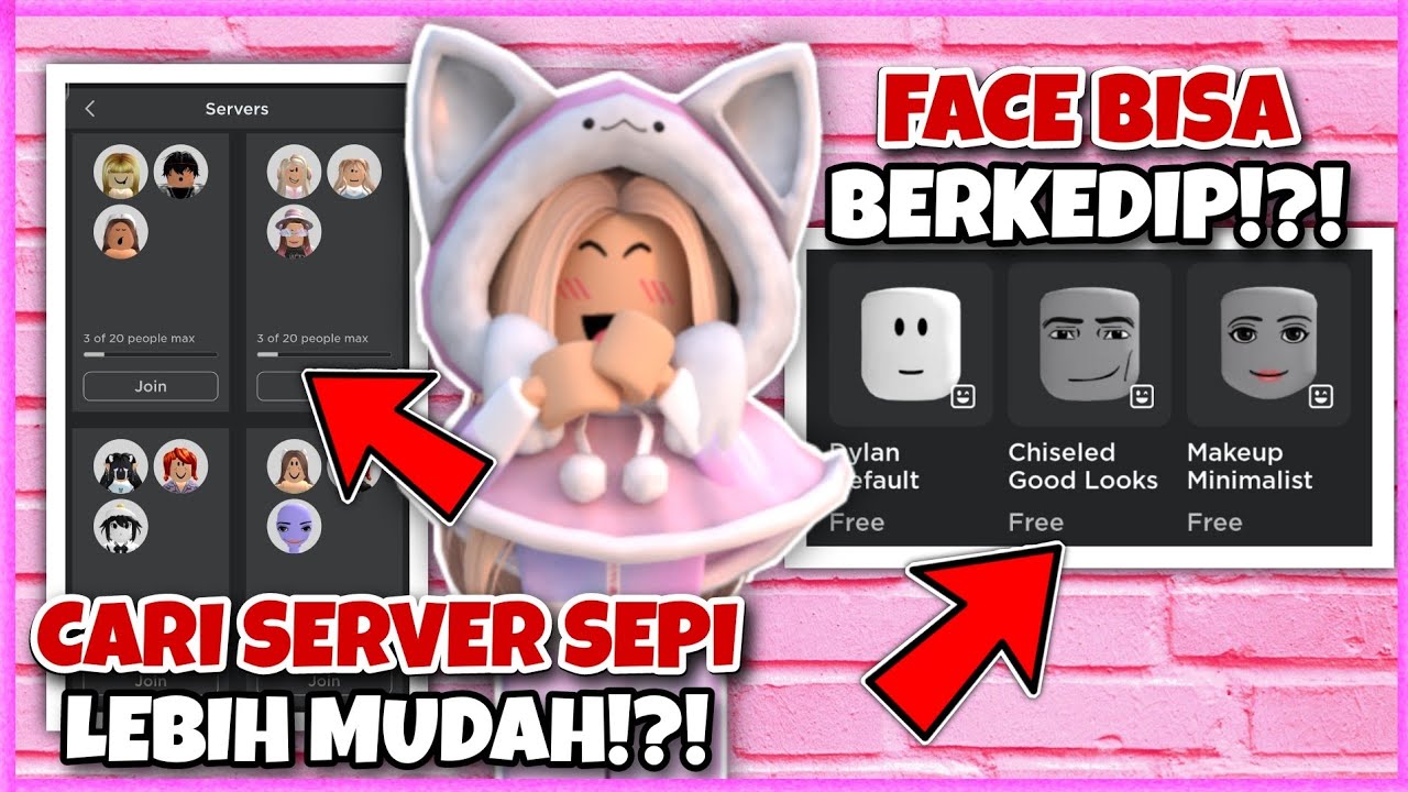 *ROBLOX UPDATE* MATA BISA BERKEDIP DAN CARA CARI SERVER SEPI LEBIH ...