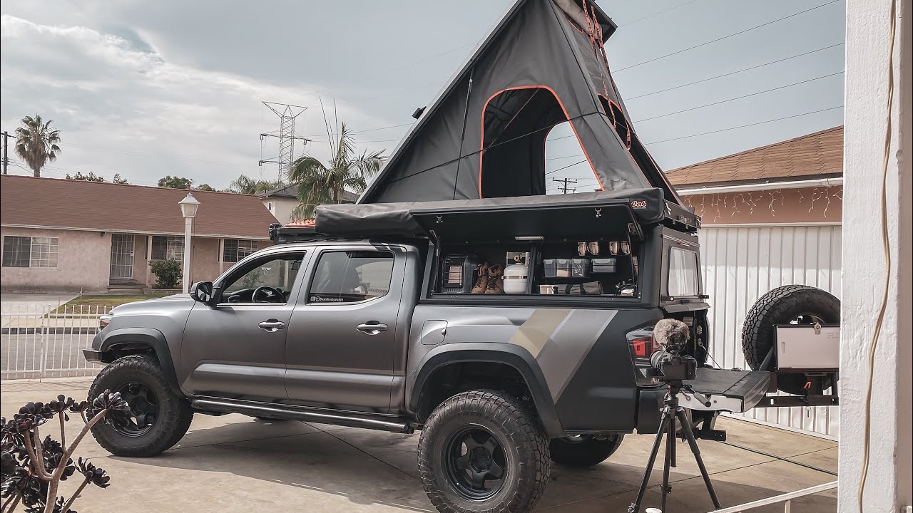 Full Update On My Toyota Tacoma Overland Setup | Redarc Solar System ...