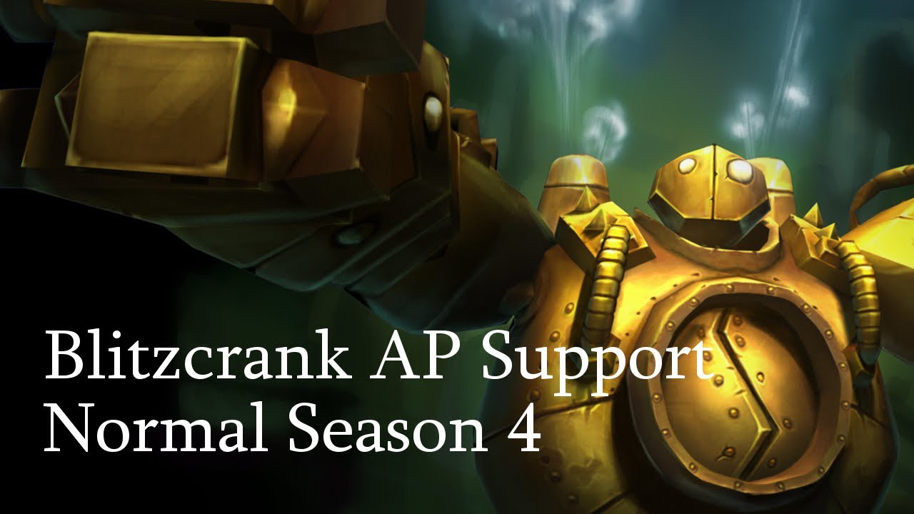 [LoL] League of Legends - Full AP Blitzcrank Support Normal Gameplay ...
