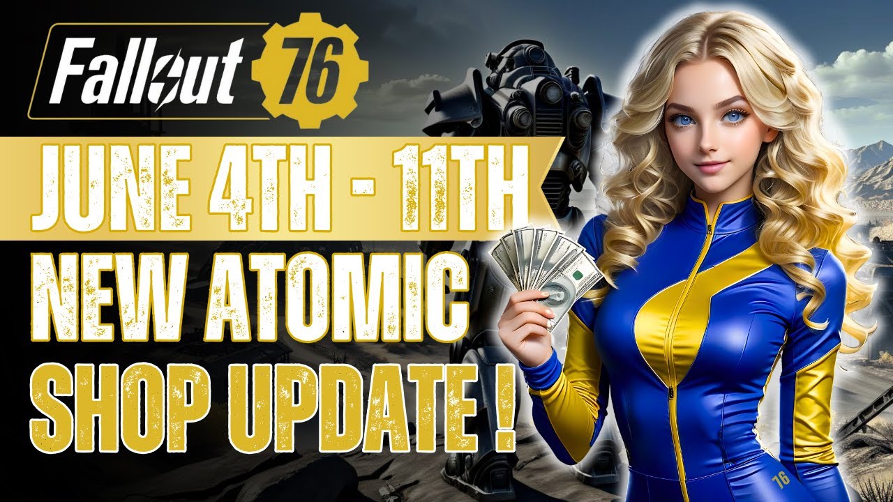 ATOMIC SHOP UPDATE Fallout 76 (June 4th, 2024) - YouTube