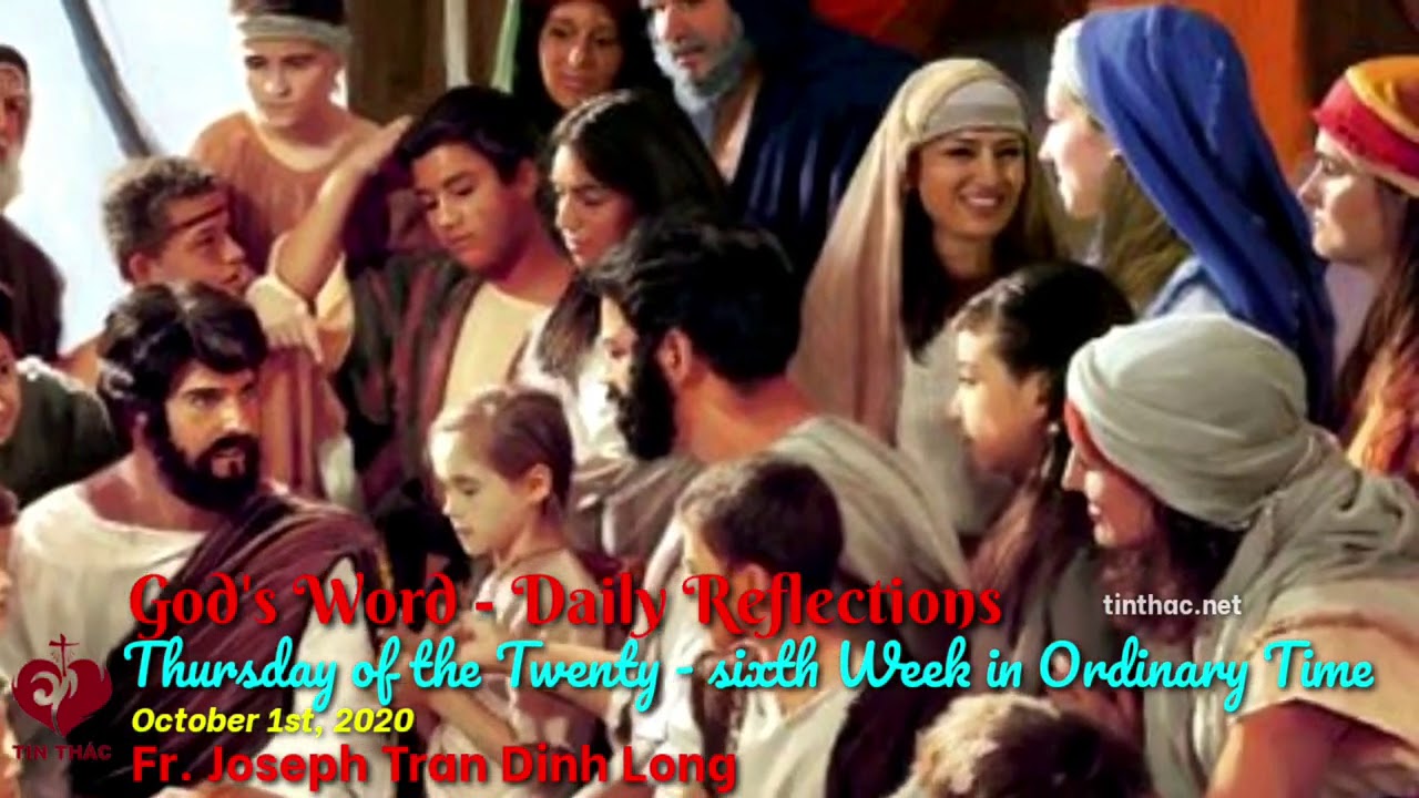 Daily Bread Thursday October 1st - 2020 Fr. Joseph Tran Dinh Long - YouTube