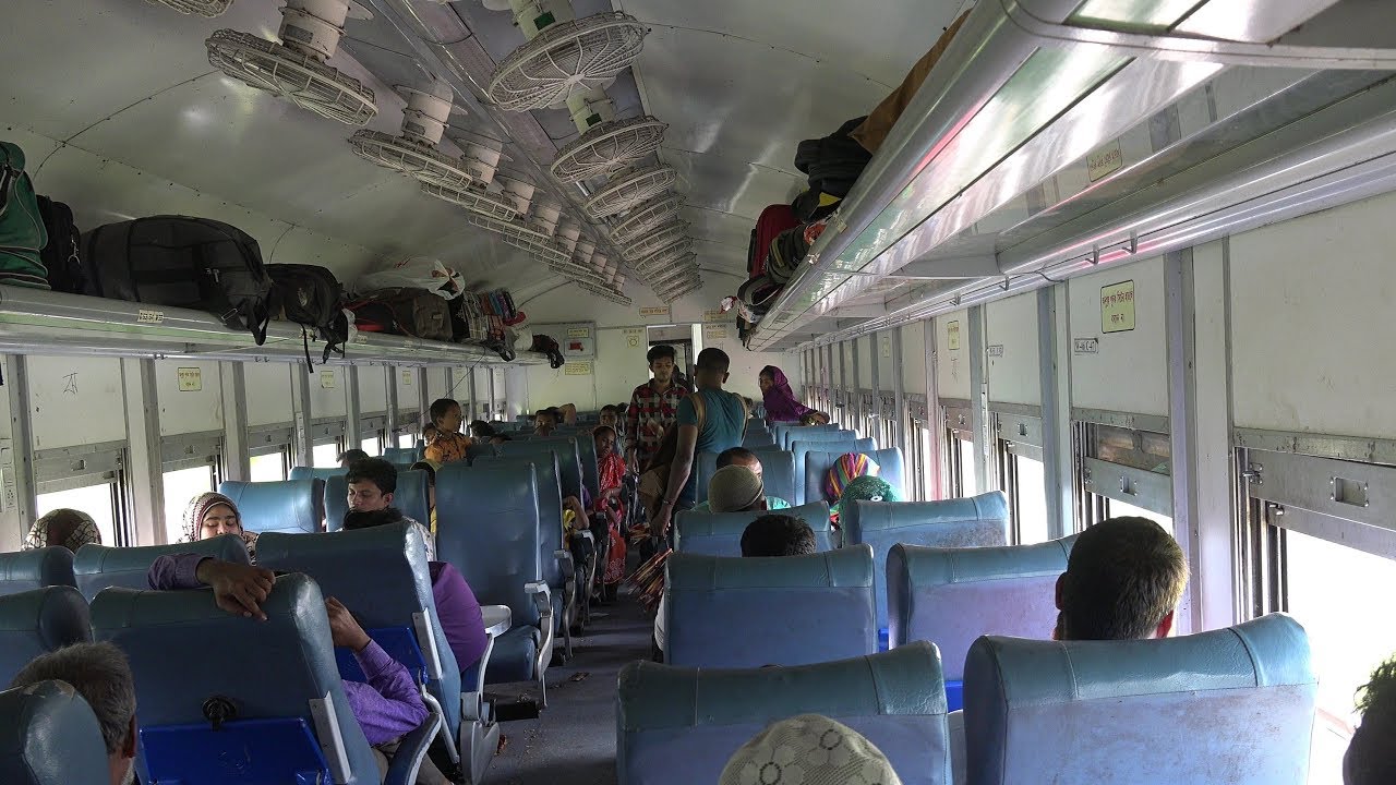Inside Sundarban Express Train of Bangladesh Railway - YouTube