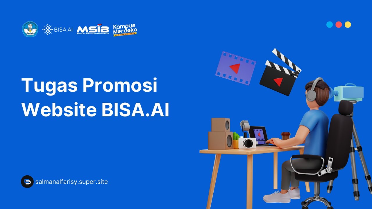 Tugas Video Editor & Animasi - Website e-learning BISA.AI - YouTube