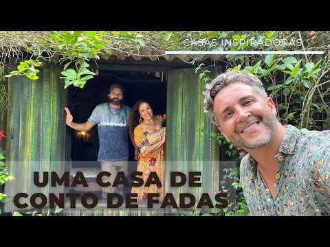 UMA CASA DE CONTO DE FADAS, NO ALTO DA SERRA, LÚDICA, CHEIA DE ARTE E COM MUITAS IDEIAS SUSTENTÁVEIS