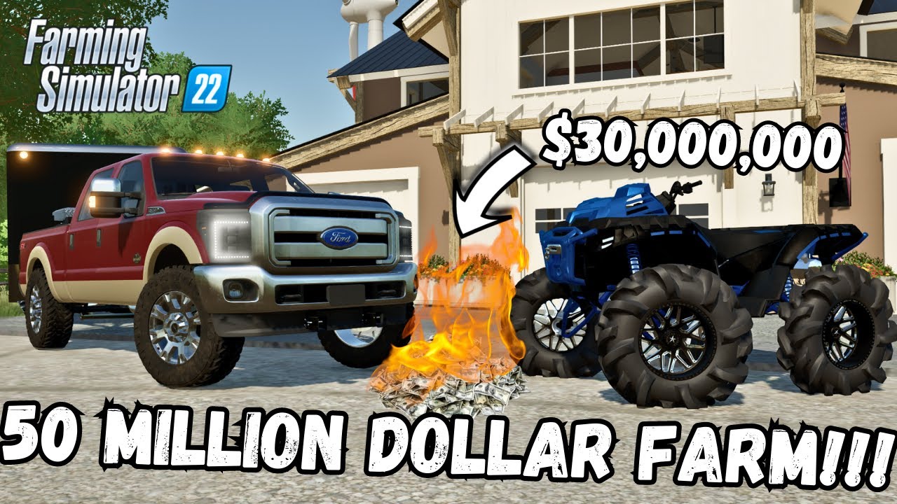 $50 MILLION DOLLAR FARM BUILD!!! THREE DIFFERENT FARMS!! PT.1 (FARM ...