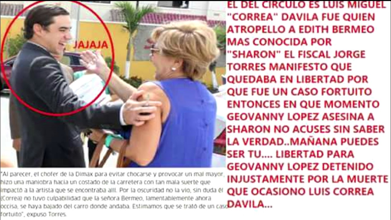 Caso Sharon Negociaron la libertad de Geovanny Lopez (Parte 3) - YouTube