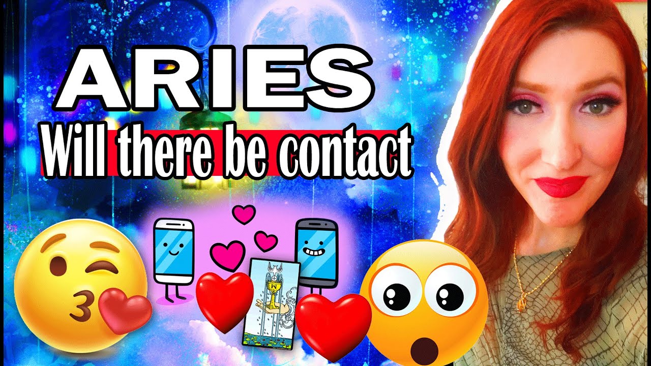 ARIES SHOCKINGLY ACCURATE! WILL THERE BE CONTACT!! ARIES Tarot Reading ...